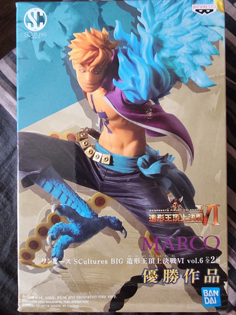 RARE (AWARD) ONE PIECE Scultures Big - Marco (BANPRESTO FIGURE ...