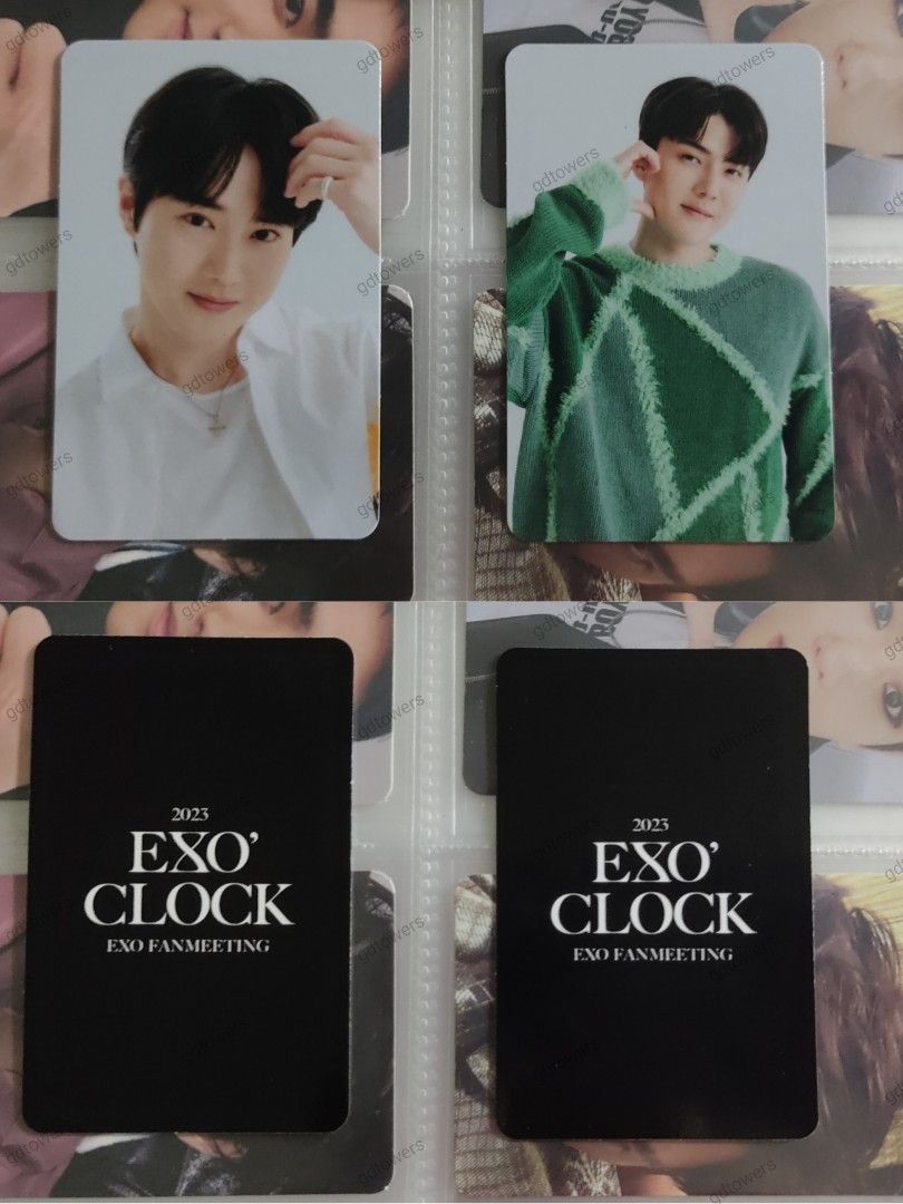 Onhand EXO CLOCK 2023 EXO FANMEETING, Hobbies & Toys, Memorabilia ...