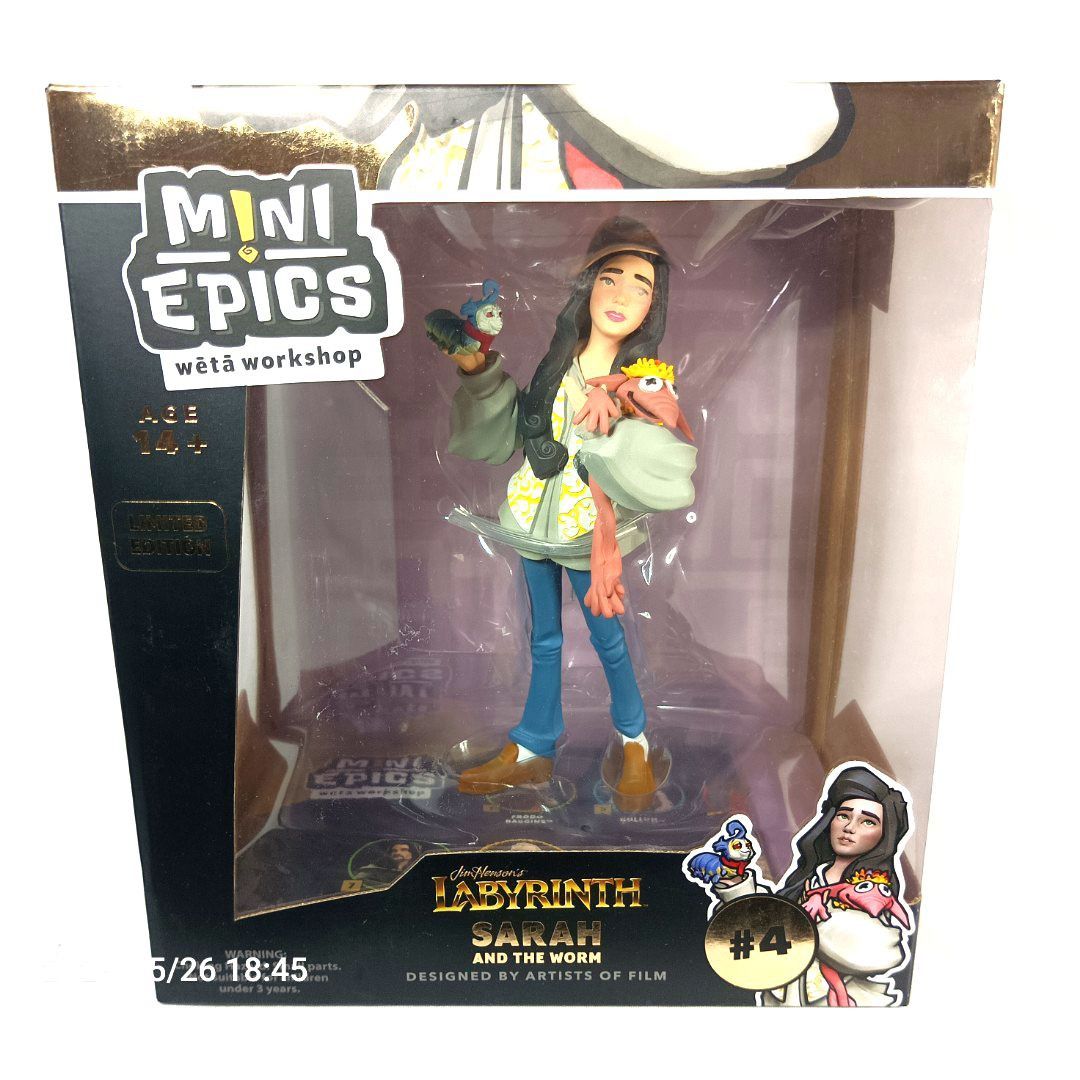 (ON-HAND) Weta Workshop Mini Epics LABYRINTH (1986) vynil static ...