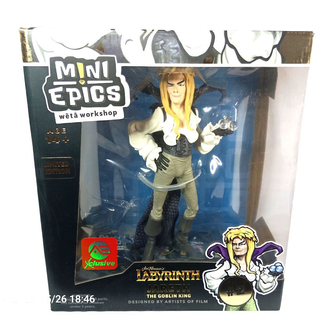 (ON-HAND) Weta Workshop Mini Epics LABYRINTH (1986) vynil static ...