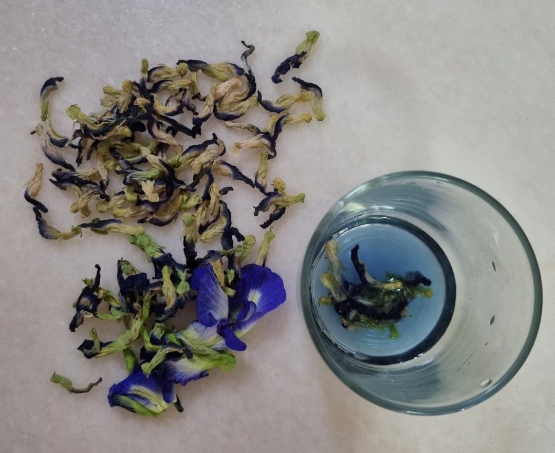 Organically dried Blue Pea Flowers (5g), Food & Drinks, Other Food ...