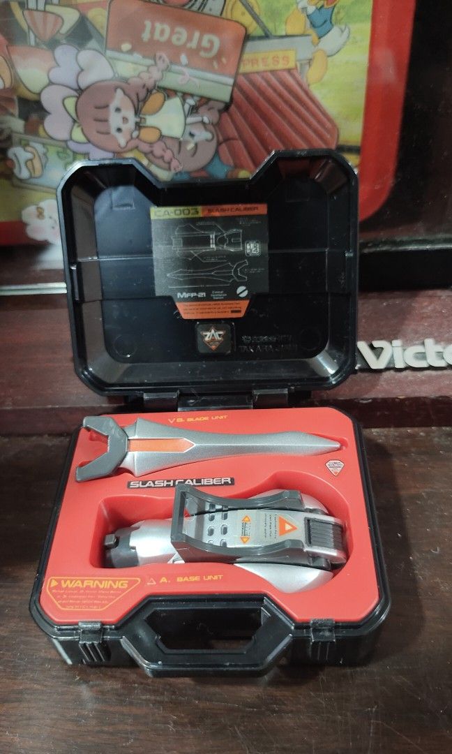 Original cybercop figure weapon, Hobbies & Toys, Toys & Games on Carousell