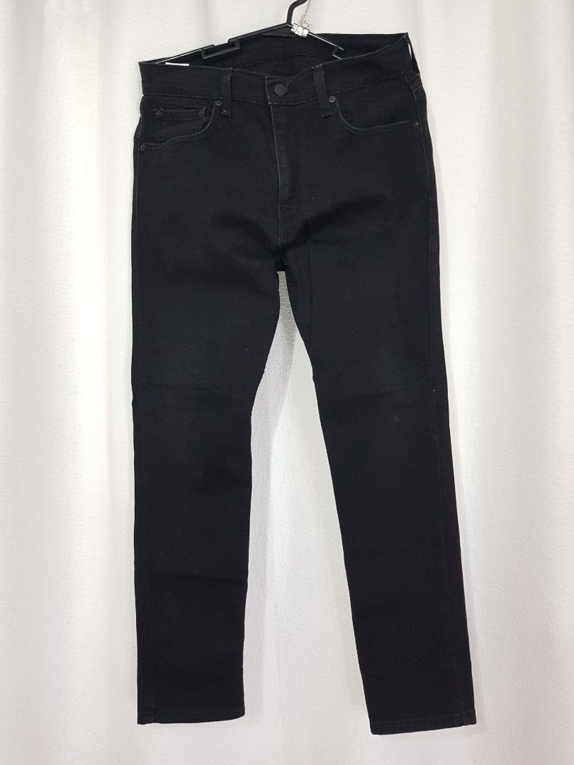 Original levi black pants 512, Men's Fashion, Bottoms, Jeans on Carousell