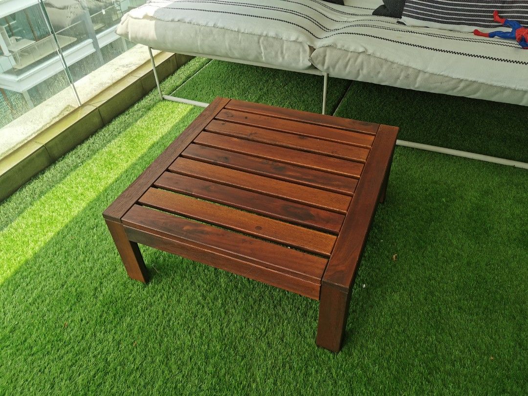 Outdoor low table (IKEA), Furniture & Home Living, Outdoor Furniture on ...
