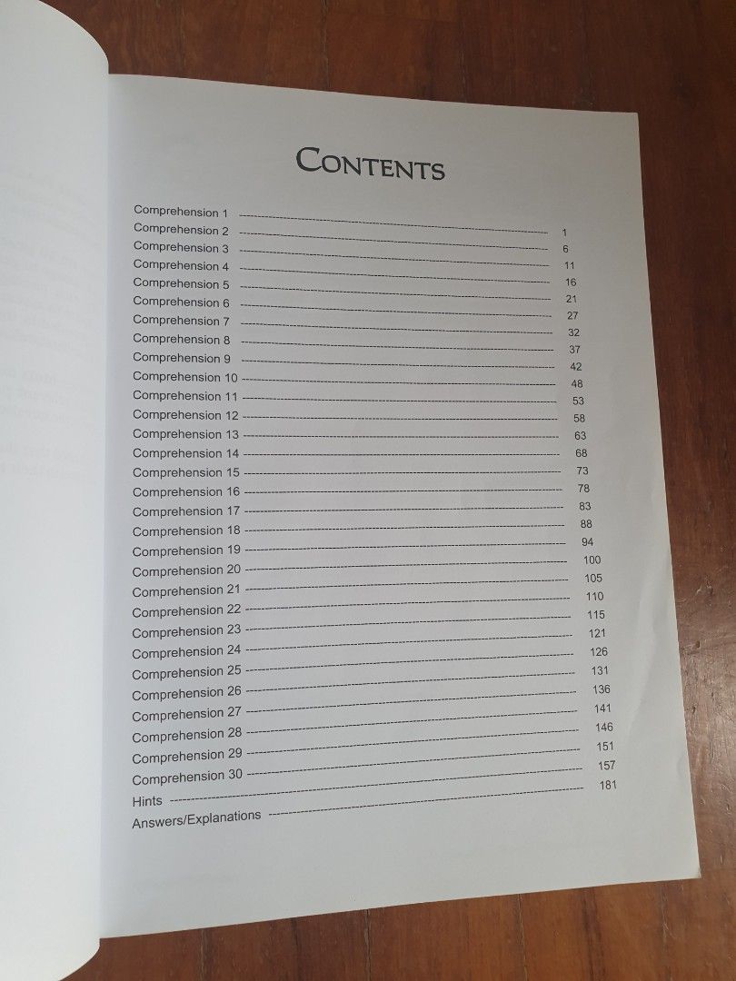 P6 /PSLE English comprehension, Hobbies & Toys, Books & Magazines ...