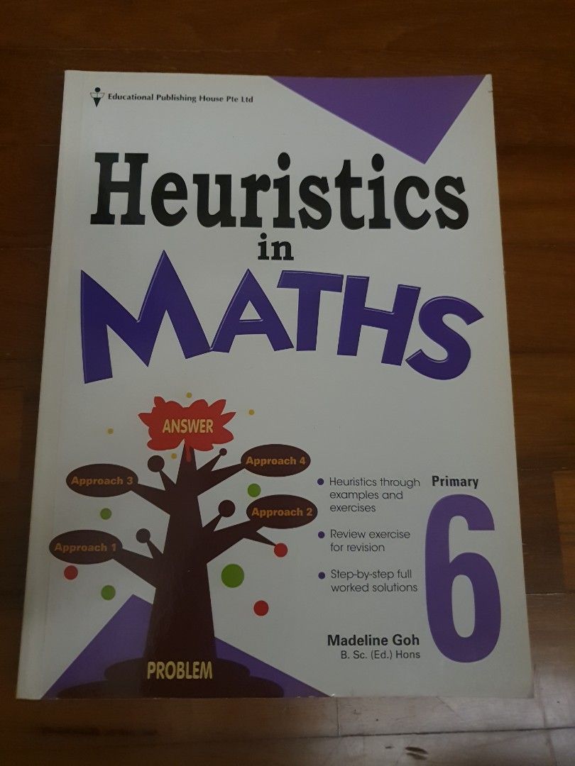 P6/PSLE Maths Heuristics practice book, Hobbies & Toys, Books ... P6/PSLE Maths Heuristics practice book, Hobbies & Toys, Books ...