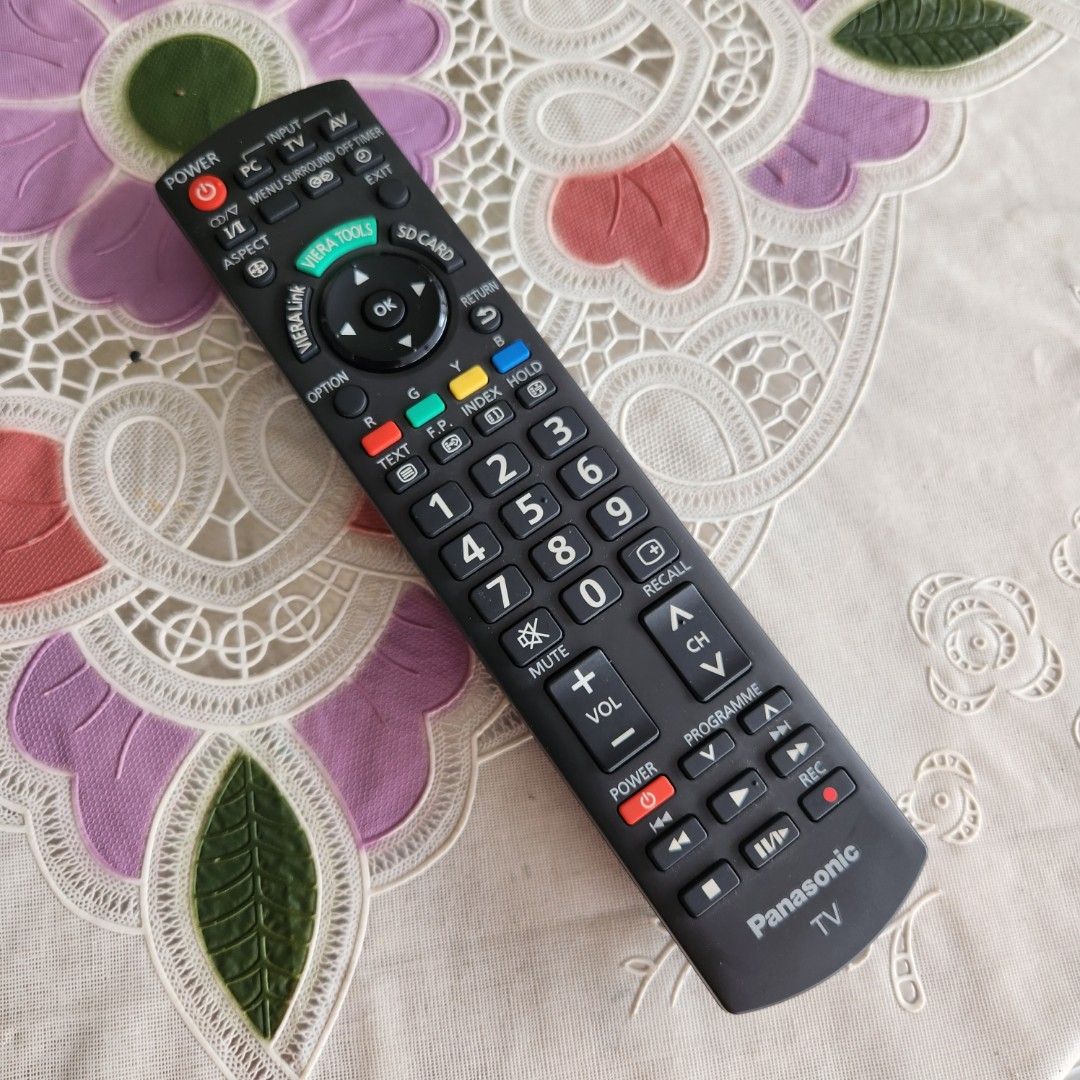 Panasonic TV remote control, TV & Home Appliances, TV & Entertainment ...