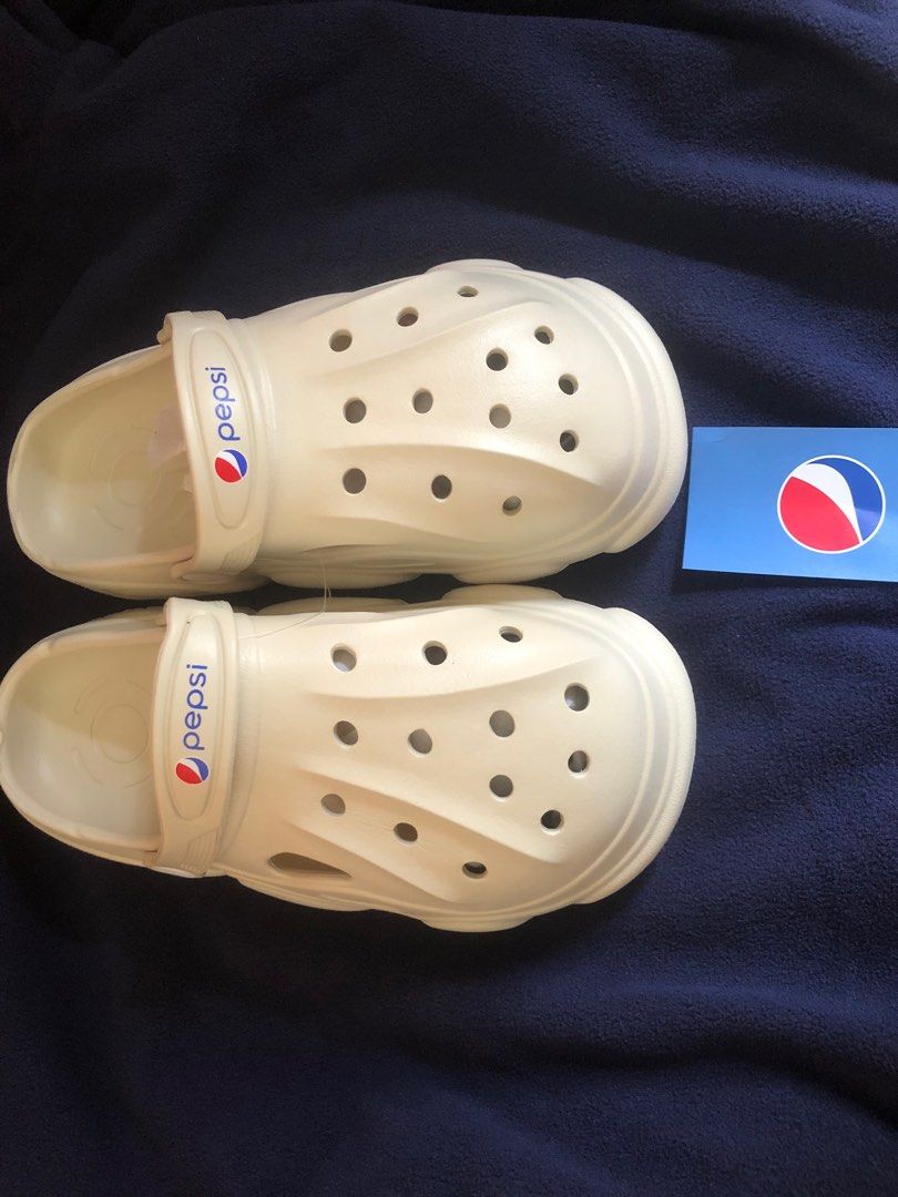 Pepsi shoes limited edition, Women's Fashion, Footwear, Flipflops and ...