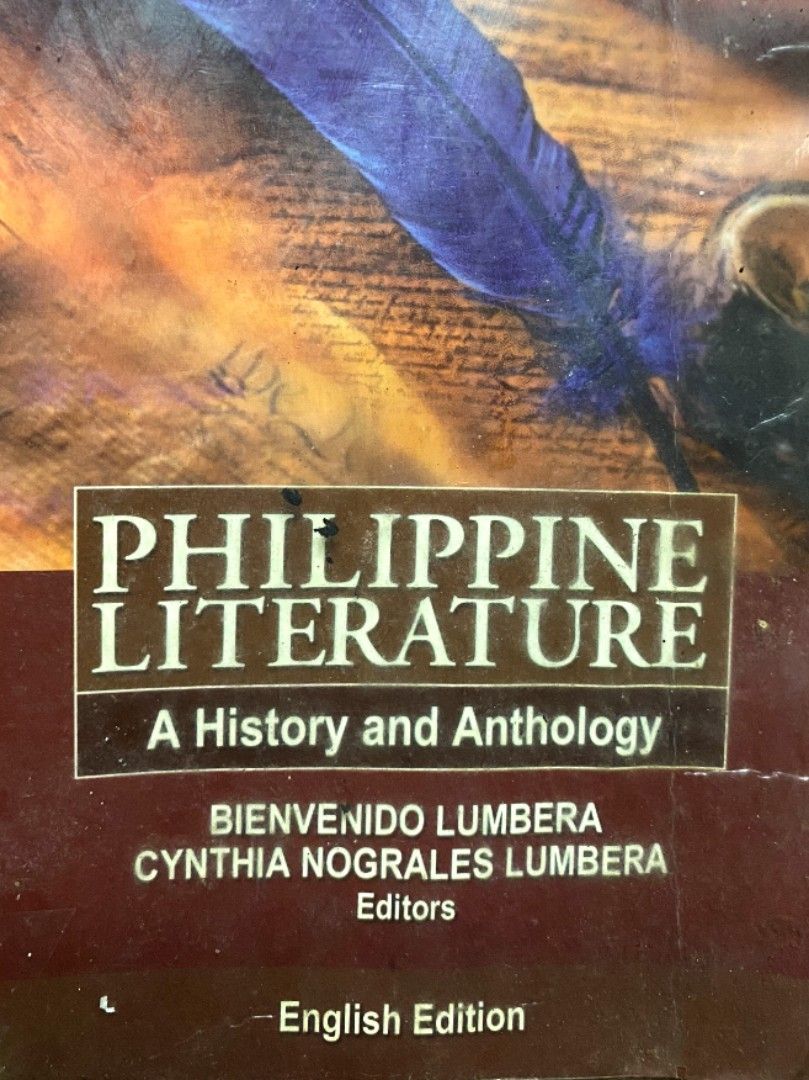 Philippine Literature: A History and Anthology by Lumbera, Hobbies & Toys, Books & Magazines ...