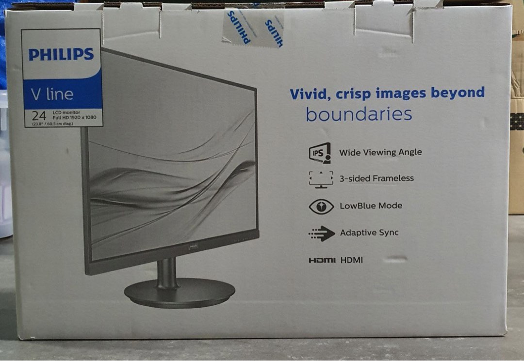 Philips 241V8 Desktop Monitor, Computers & Tech, Parts & Accessories ...