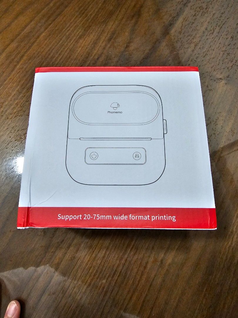 Phomemo M220 Printer + 1 Roll 50 x 50mm Round Khaki Label 1, Computers ...