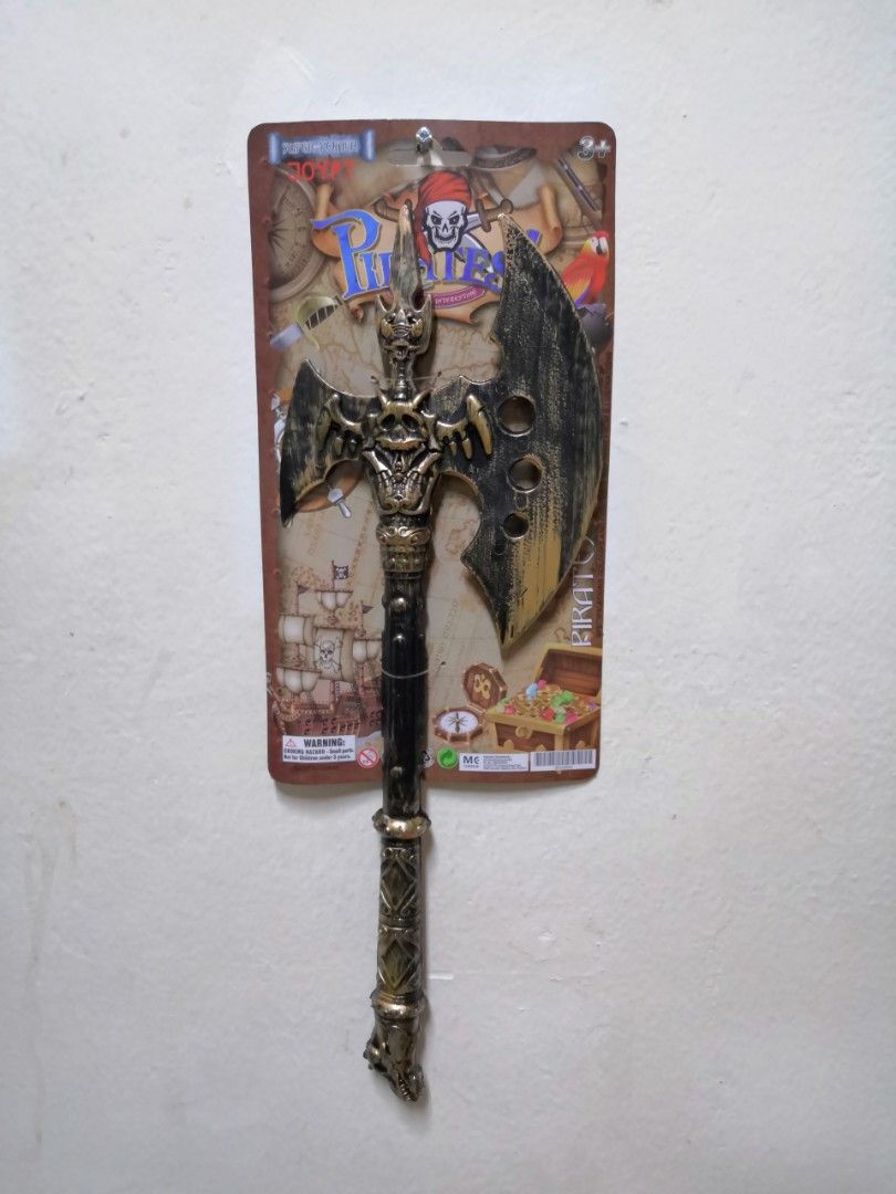 Battle axe replica/ kapak ganaz/ toy/ prop/ cosplay/ party/ lanun ...