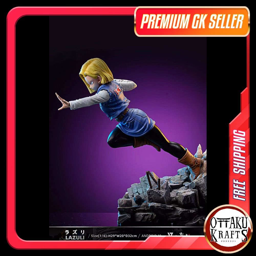 【PO】Android 18 | Z Studio | Dragon Ball【FREE Shipping】GK Figurine | GK ...