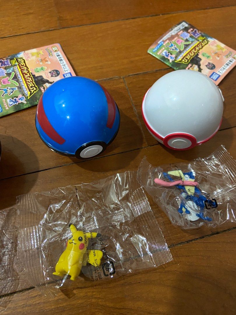 Pokemon Mini Figure With Pokeball - Takara Tomy, Hobbies & Toys, Toys ...