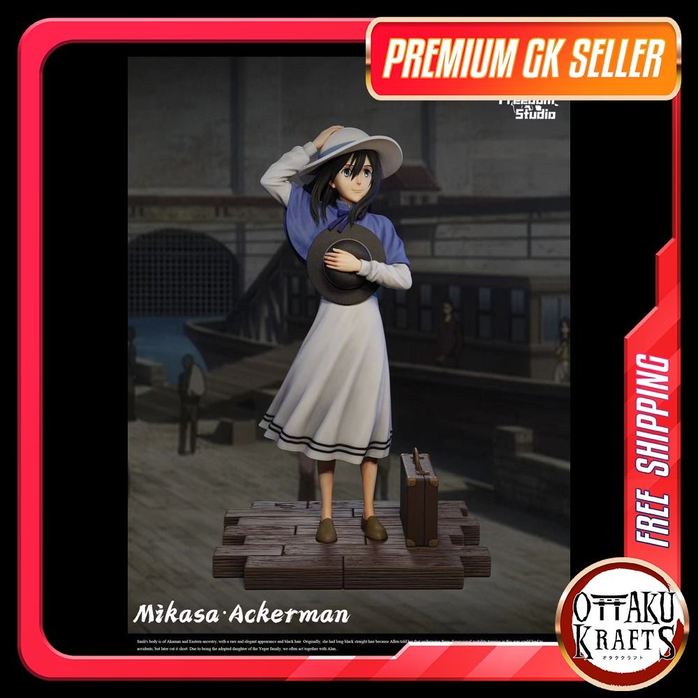 【PO】Mikasa Ackerman | Freedom Studio | Attack On Titan【FREE Shipping】GK Figurine | GK Figure ...