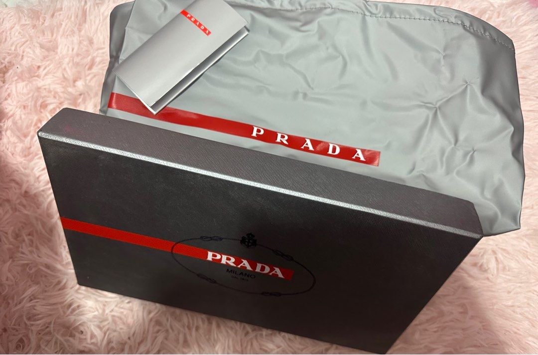 Prada Shoe Box and Dust Bag on Carousell