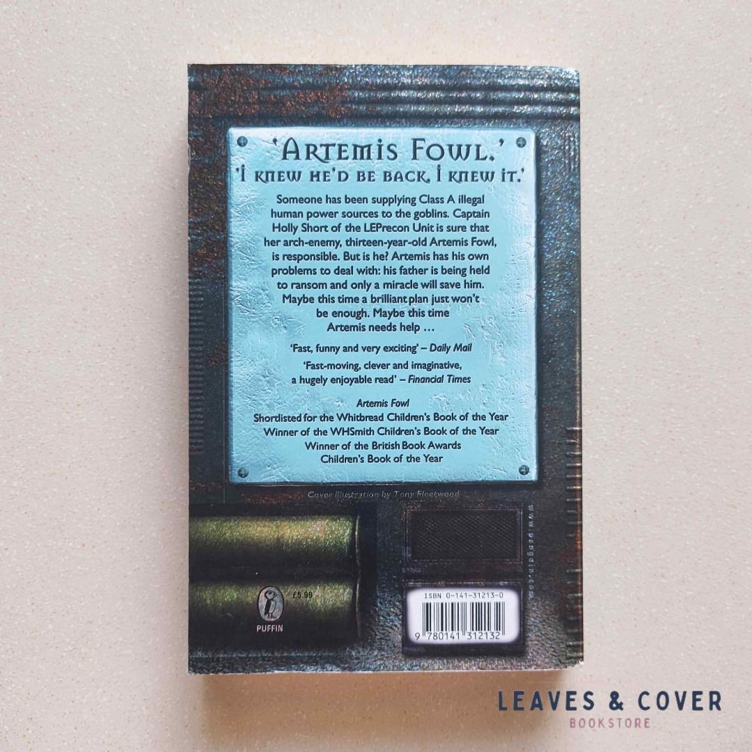 [Preloved] Artemis Fowl Series: The Arctic Incident by Eoin Colfer ...