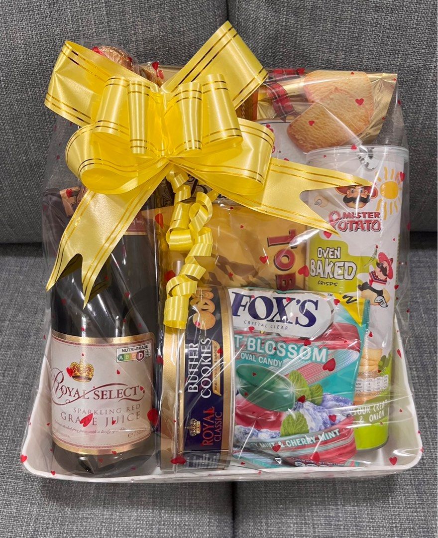 Free delivery . Premium party pack Hamper and message card. Good ...