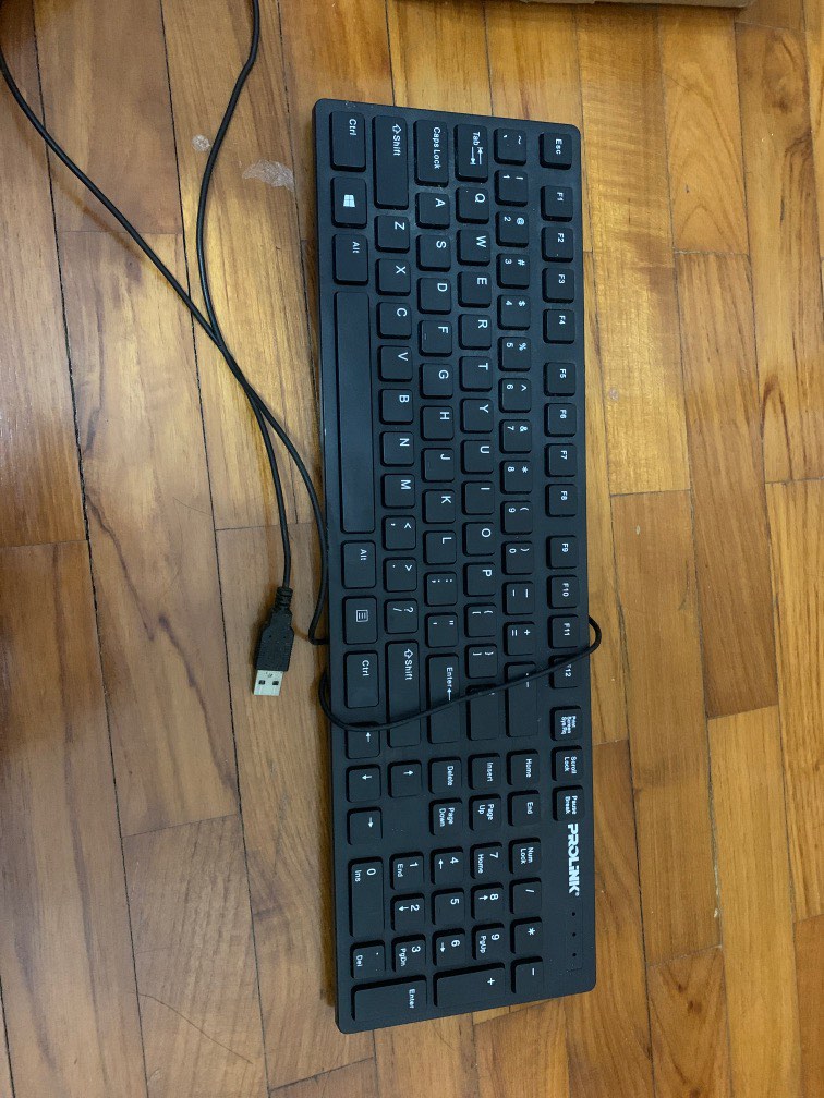 Prolink usb keyboard, Computers & Tech, Parts & Accessories, Computer ...