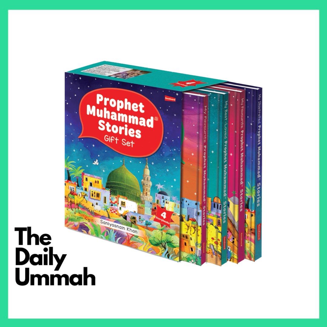 Prophet Muhammad Stories Gift Box (Four Hardbound Books in a Slipcase ...