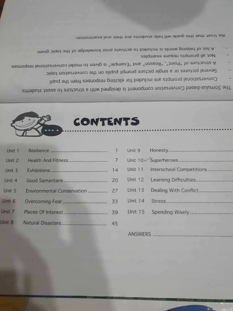 PSLE Oral practice book, Hobbies & Toys, Books & Magazines, Assessment Books on Carousell