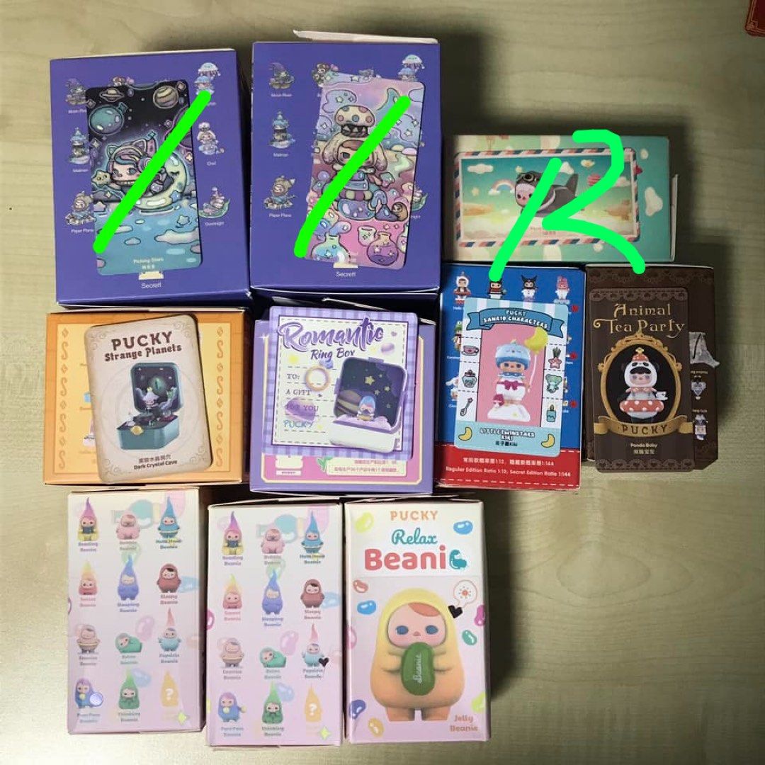 Pucky popmart blind box, Hobbies & Toys, Toys & Games on Carousell