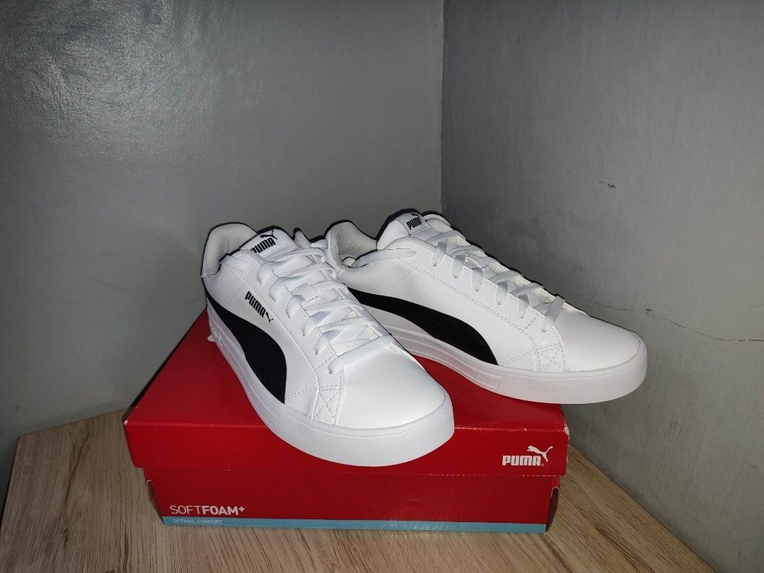 Puma classic white, Men's Fashion, Footwear, Sneakers on Carousell