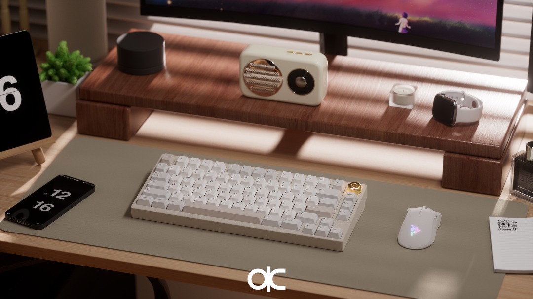 QK75 Aluminium Plate, Computers & Tech, Parts & Accessories, Computer ...