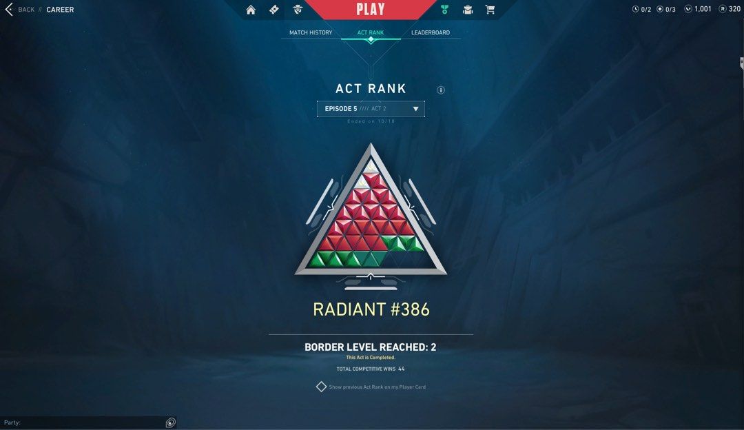 Radiant Valorant account (EP 5), Video Gaming, Video Games, Others on ...