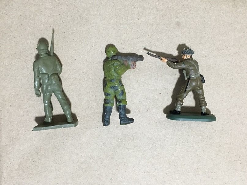 rare Soldiers army men miniature For diorama / model kit tatching toys ...