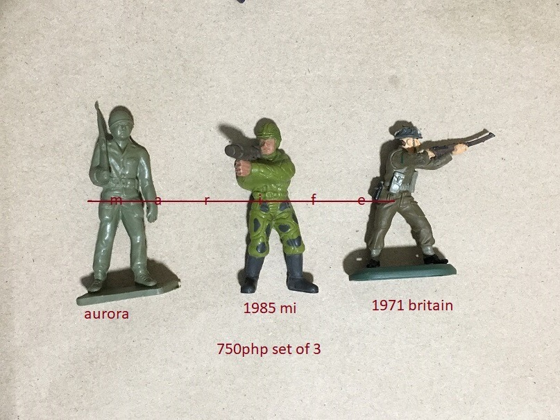 rare Soldiers army men miniature For diorama / model kit tatching toys ...