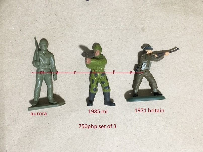 rare Soldiers army men miniature For diorama / model kit tatching toys ...