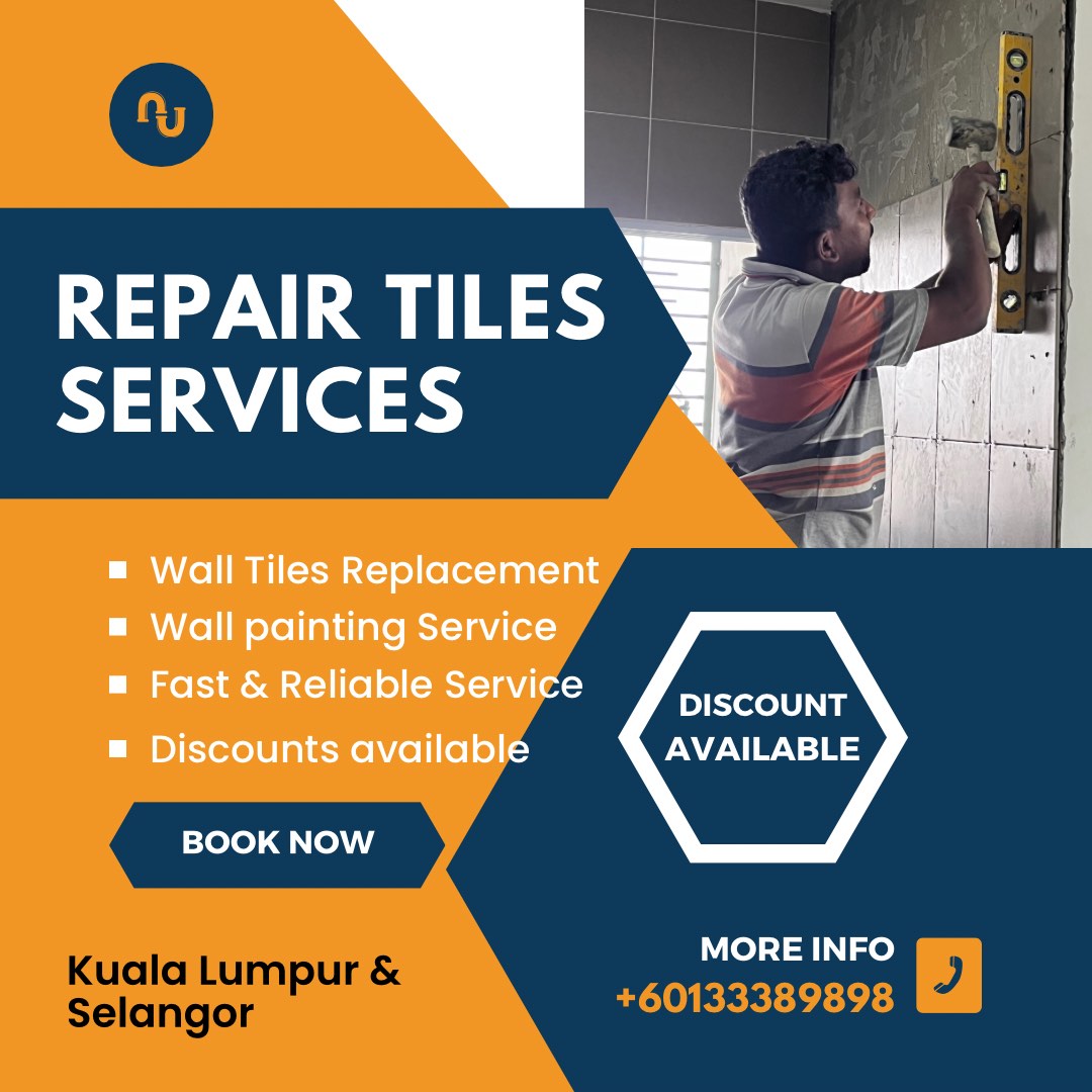 Repair Tiles & Wall Painting, Services, Home Services, Home Repairs on ...
