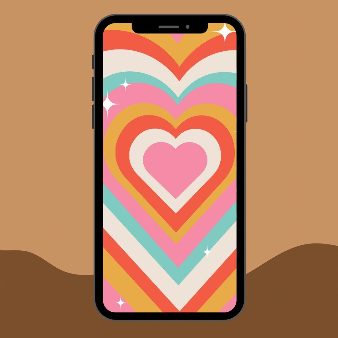 Retro Wallpaper Pack, Retro Wallpaper for all iPhone model, Wallpaper ...