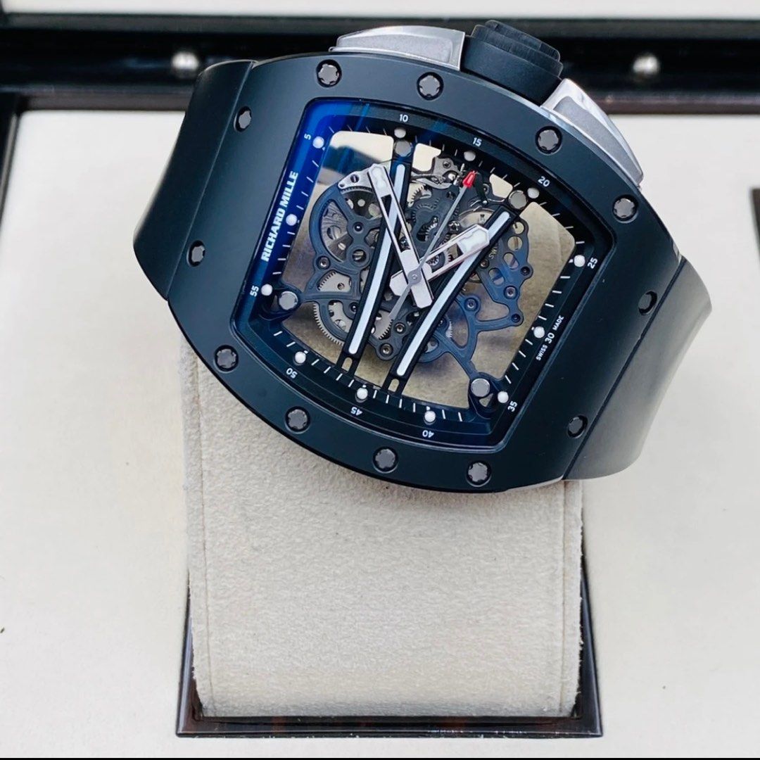 Richard Mille RM61-01 Black Ceramic Yohan Blake Limited Edition, Men's ...