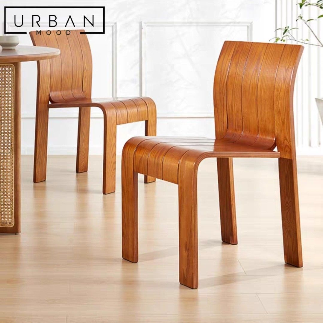 RIVEN Japandi Dining Chair, Furniture & Home Living, Furniture, Chairs ...