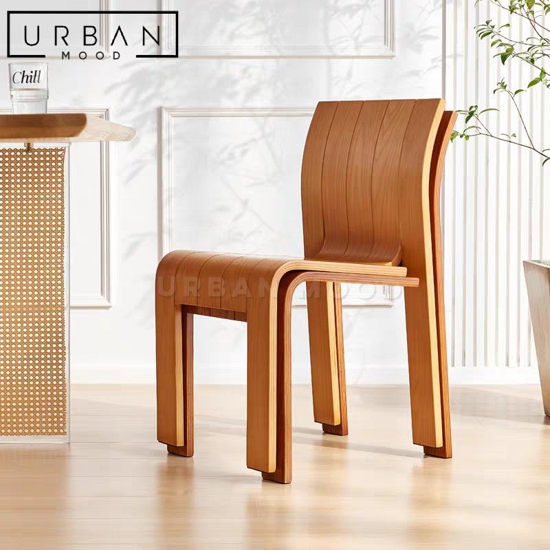 RIVEN Japandi Dining Chair, Furniture & Home Living, Furniture, Chairs ...