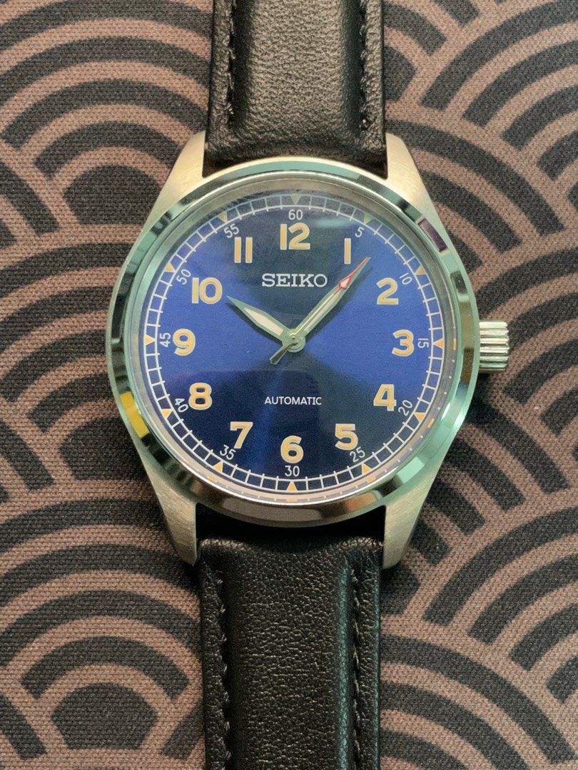 Seiko Custom Mod “Longines Spirit Blue” 40mm case, Men's Fashion ...