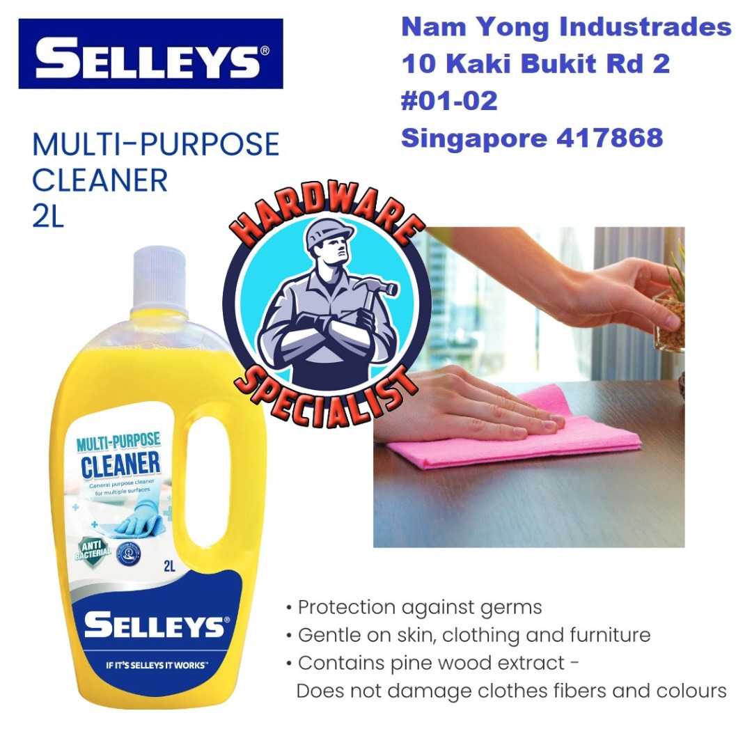 Selleys Anti-Bacterial Multi-Purpose Cleaner - 2 Litre, Furniture ...