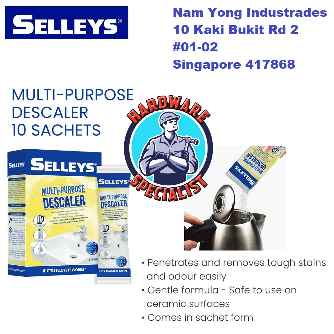 Selleys Multi-Purpose Descaler - 10 Sachets, Furniture & Home Living ...