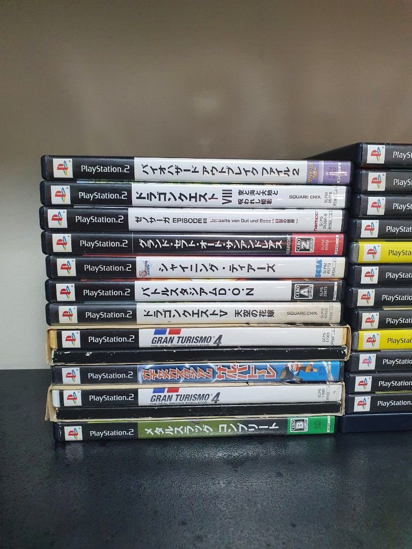 Selling Sony Japanese PS2 Games Set 3, Video Gaming, Video Games ...