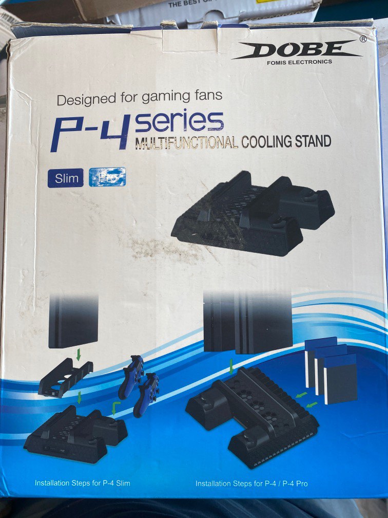 [SG Wholesaler] DOBE PS4 Multi-Functional Cooling Stand + Controller ...