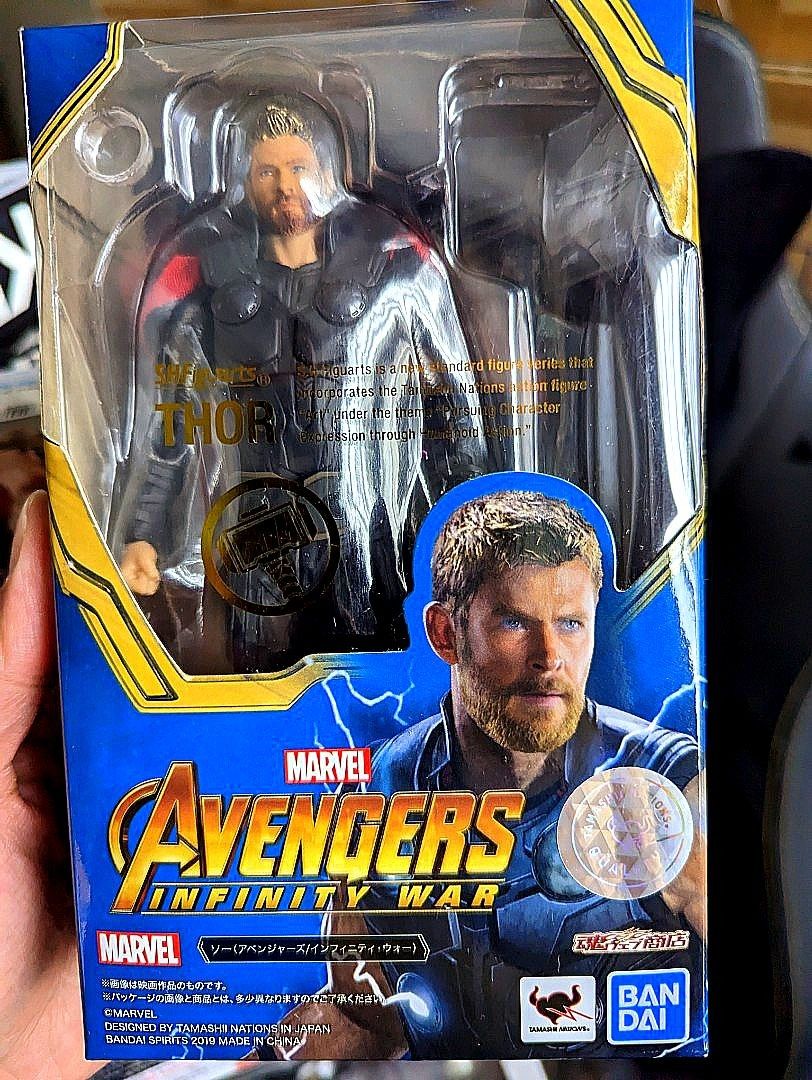 s.h.figuarts SHF (Infinity War) - Thor, Hobbies & Toys, Toys & Games on ...