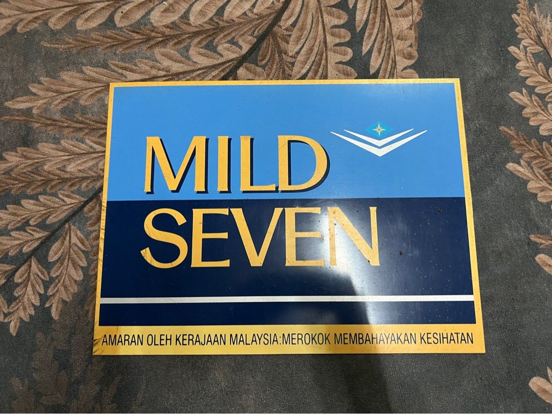 Sign rokok mild seven, Hobbies & Toys, Collectibles & Memorabilia ...