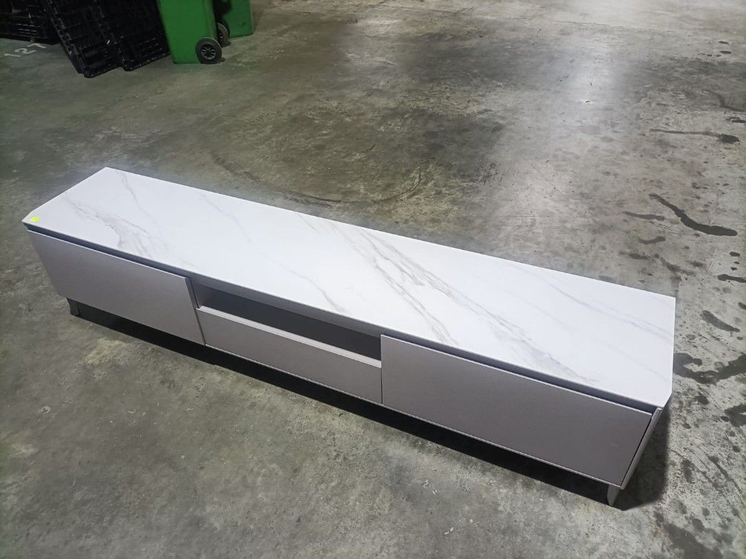 SLAGERI 2.0M TV Console in GREY, Furniture & Home Living, Furniture, TV ...