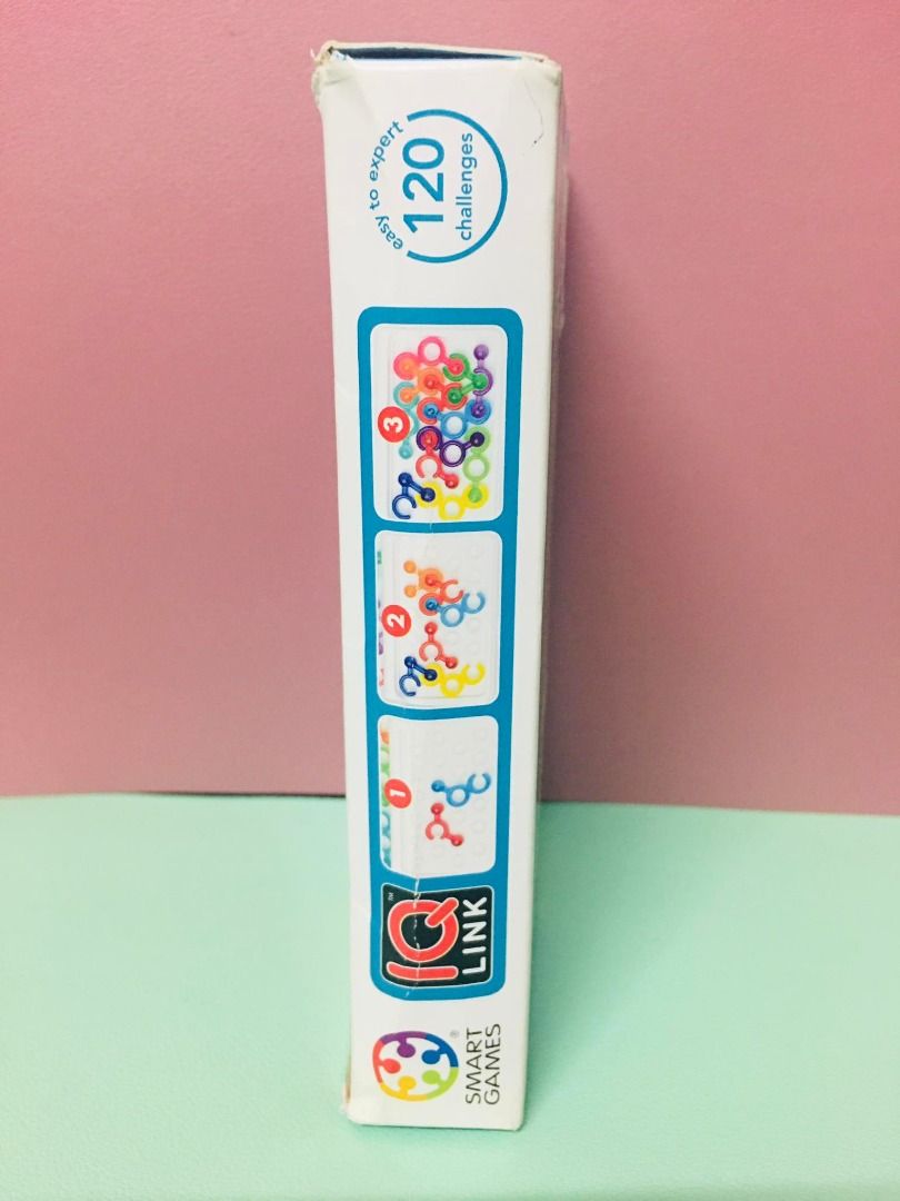 Smart Games - IQ Link Easy to Expert (120 challenges), Hobbies & Toys ...