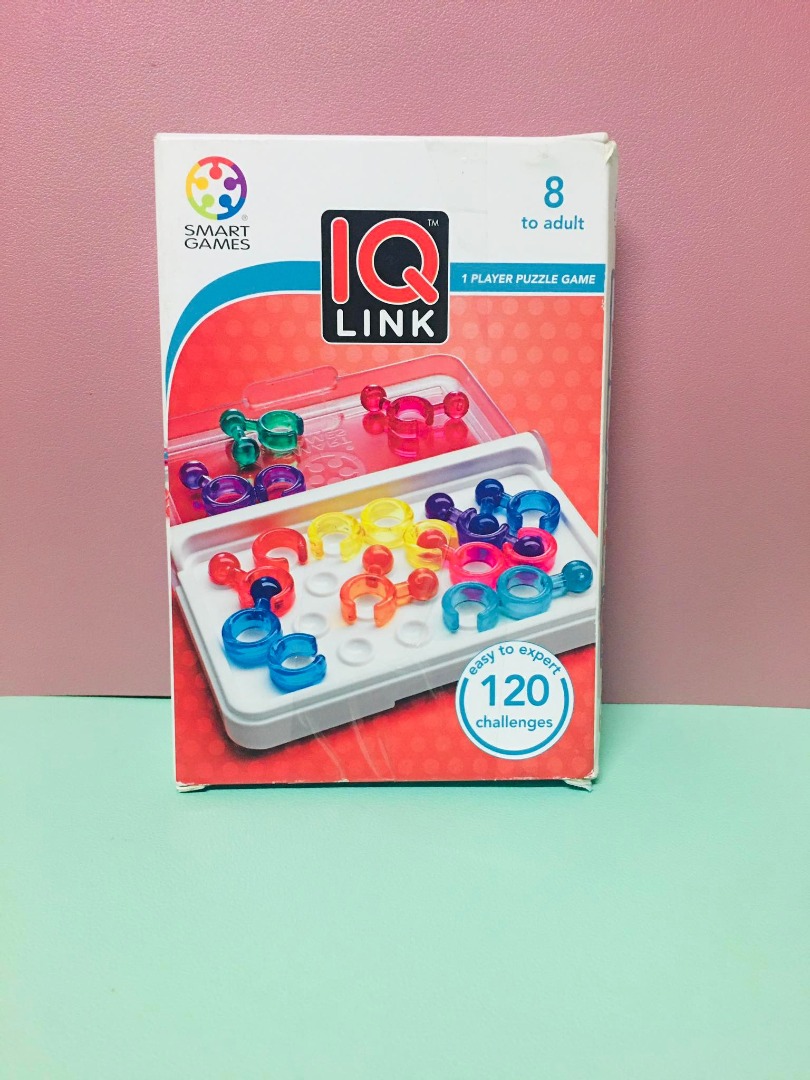 Smart Games - IQ Link Easy to Expert (120 challenges), Hobbies & Toys ...