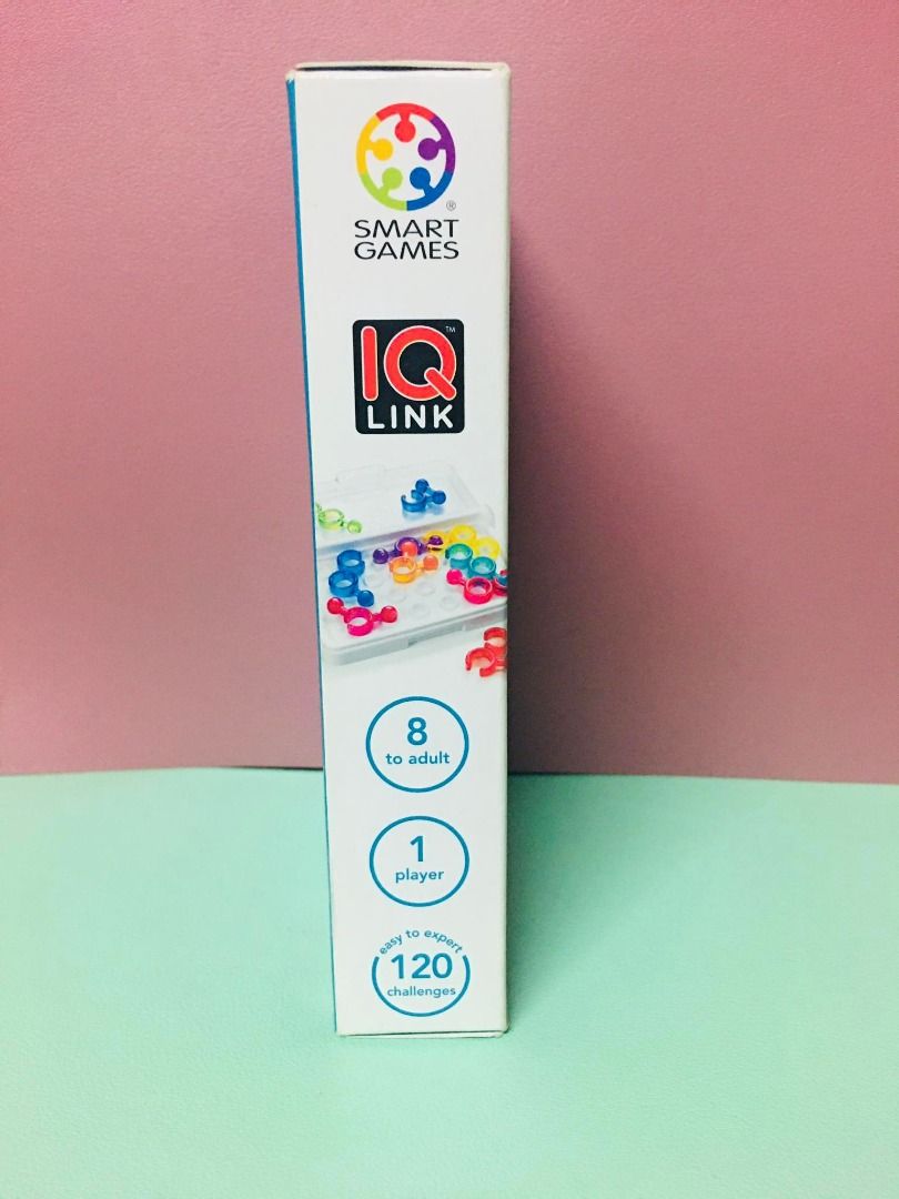 Smart Games - IQ Link Easy to Expert (120 challenges), Hobbies & Toys ...