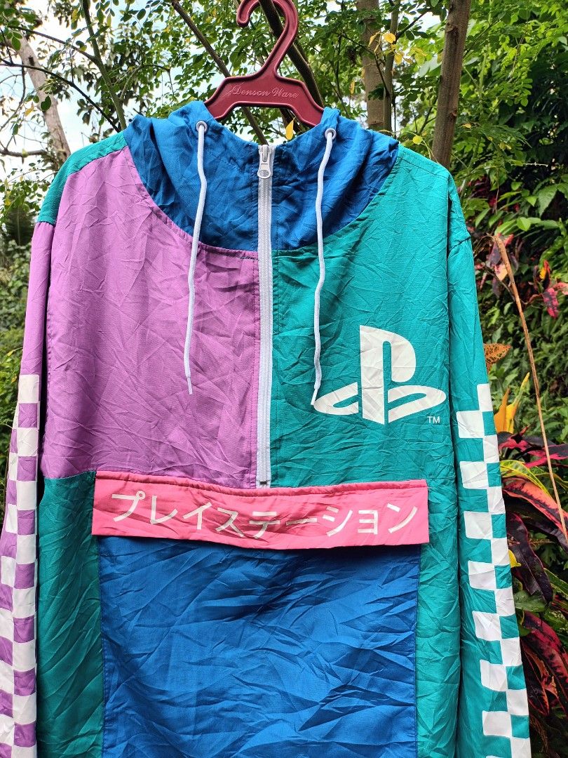 Sony PlayStation Windbreaker Jacket, Men's Fashion, Coats, Jackets and ...