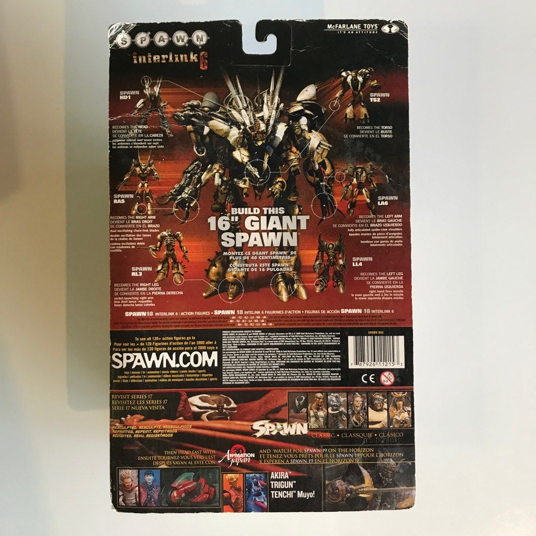 Spawn Series 18 Interlink 6 figure RA5, Hobbies & Toys, Toys & Games on ...